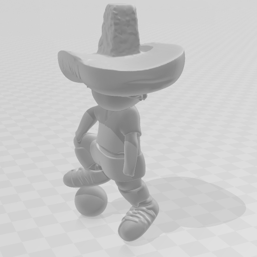 🗺️ Juanito World Cup Mexico 70・ STL File for 3D printing・Cults