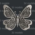 STL file Set butterfly 🦋 ・3D printable model to download・Cults