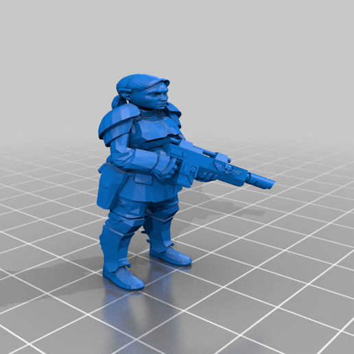 ♀️ Female Guardsmen・Free 3D File for ・Cults