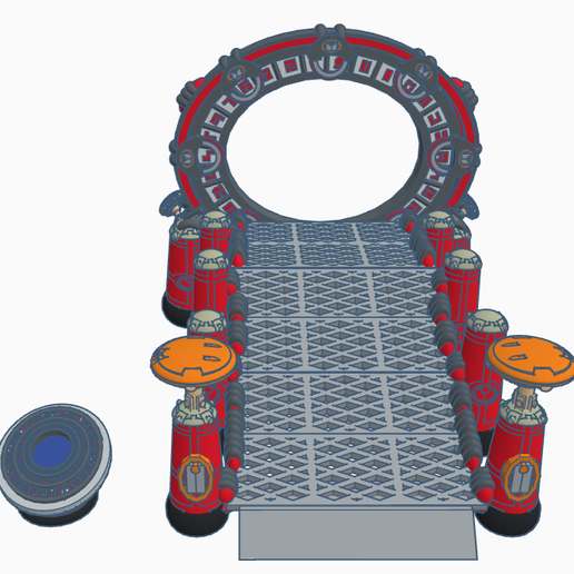 🦸 Tau Projet Warp Gate・ STL File for 3D printing・Cults
