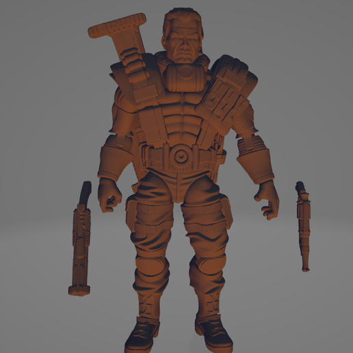 🔌 Cable Marvel Legends・ STL File for 3D printing・Cults