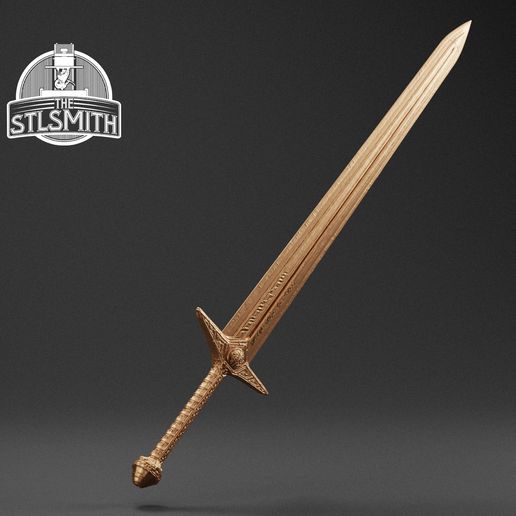 📁 Dwarven Greatsword Skyrim Life Size Prop STL・ STL File for 3D ...