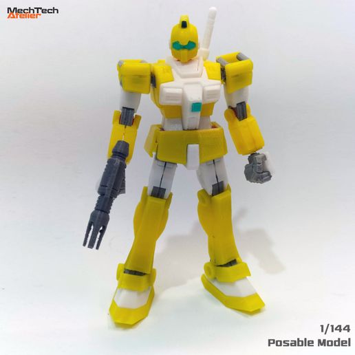 🤖 [1/144] TGM-79 GM Trainer・ 3D File for 3D printing・Cults