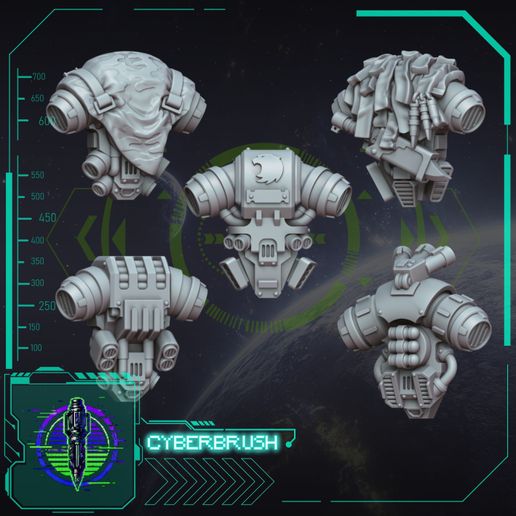 🎒 Rapt'Ops Backpack set 2・ 3D File for 3D printing・Cults