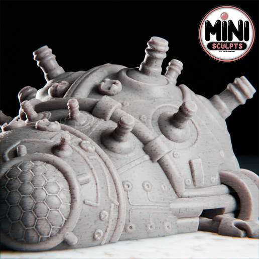 STL file Articulated Sci-fi Ladybug 🐞 ・3D printing model to download・Cults