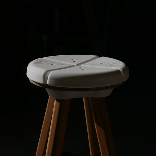 🪑 3d Printing Stool・ STL File for 3D printing・Cults