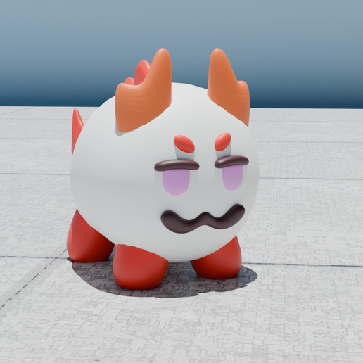 🧸 Nian Bean from Arknights - 3D Printable Figure・ STL File for 3D ...