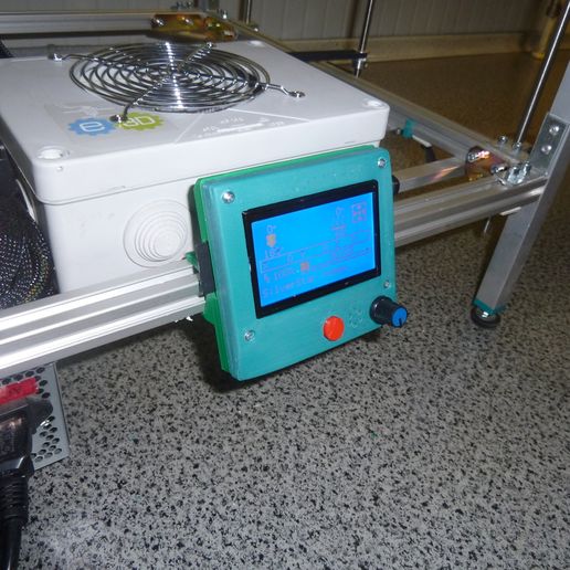 🔧 Reprap Full Graphic LCD case for 20x20 aluminum profile・Free 3D File ...