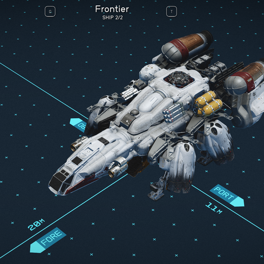 🚢 Frontier Ship・ STL File for 3D printing・Cults