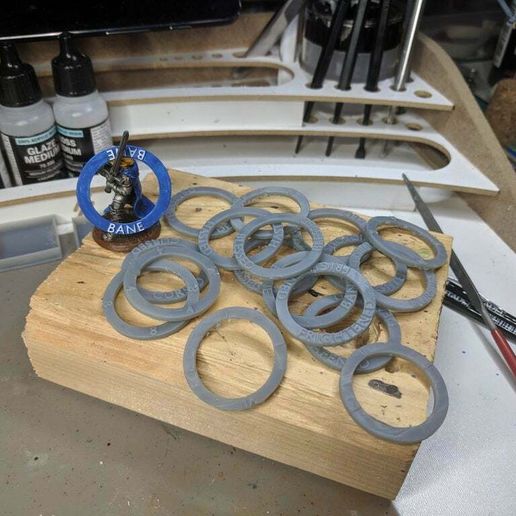 🎲 Tabletop Condition Indicators, remixed for resin・Free STL File for ・Cults