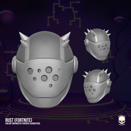 STL file Rust Lord Fan Art 3D printable for action figures 🎨 (OBJ)・3D ...