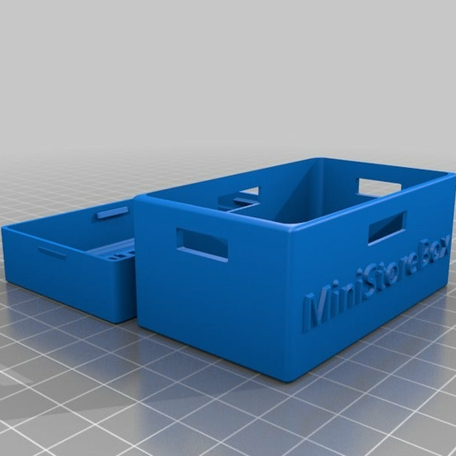 📦 StoreBoxMini・Free STL File for ・Cults