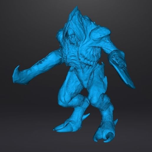 👹 COSMIC BARON DEMON MINIATURE MODEL FIGURE FOR FANTASY OR SCIFI GAMES ...