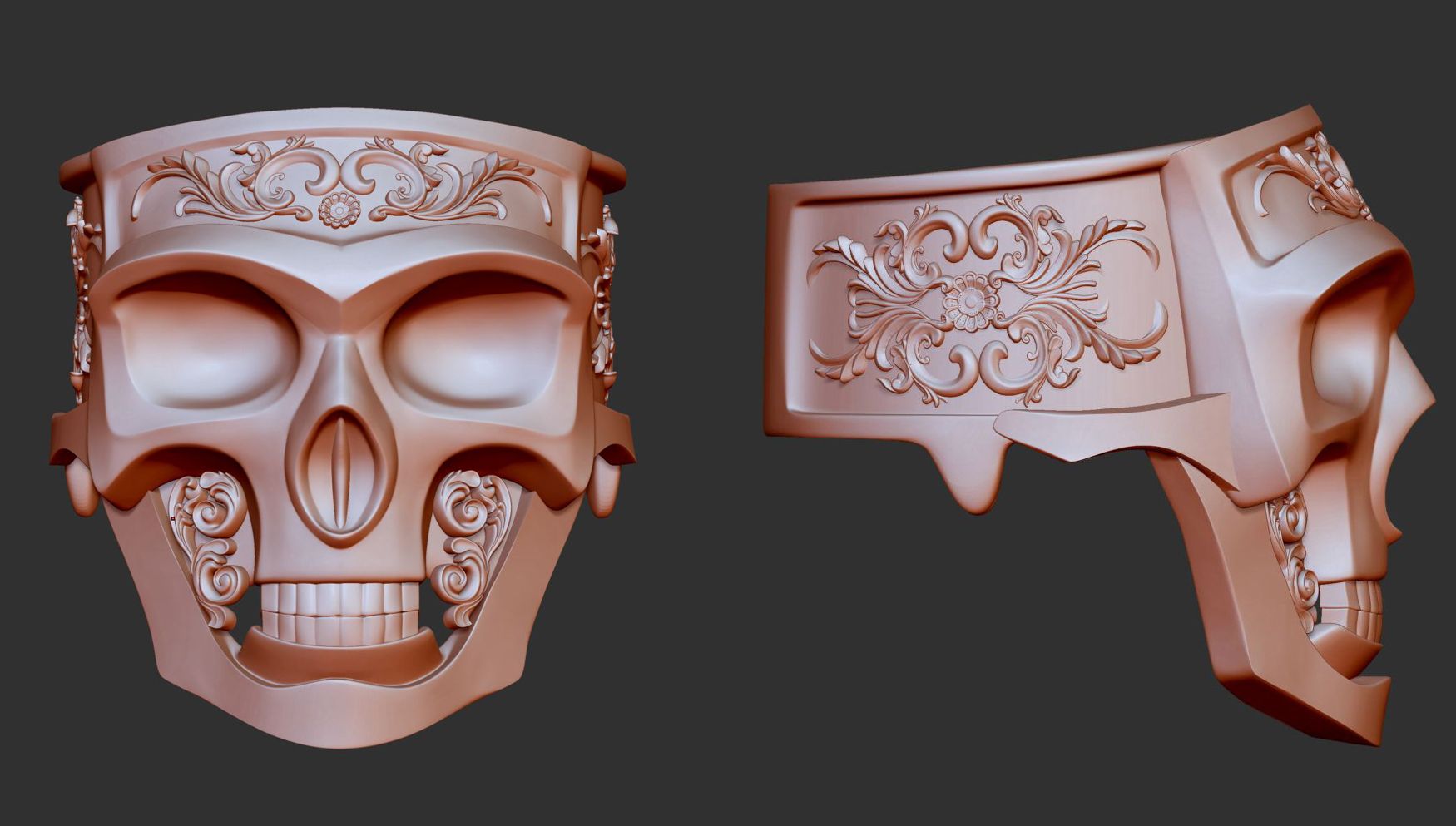 Archivo STL ANILLO CALAVERA DE DISEÑO・Modelo para descargar y imprimir en 3D・Cults