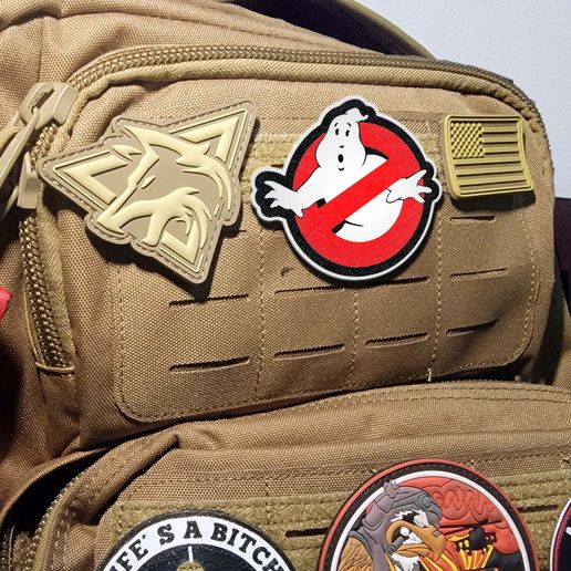Archivo 3MF PATCH Ghostbusters V1 🔫 (STEP)・Modelo de impresión 3D para descargar・Cults
