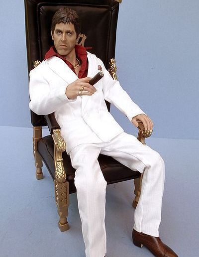 👤 Scarface - Figure・ OBJ File for 3D printing・Cults