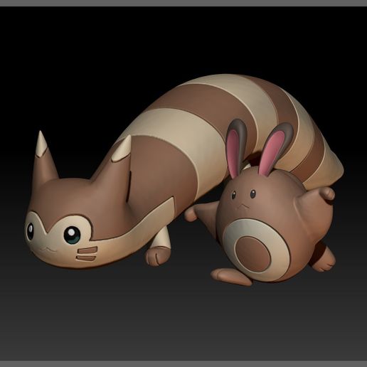 sentret pokemon evolution