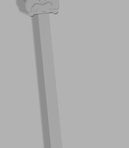 📚 KUROMI BOOK SEPARATOR・Free STL File for 3D printing・Cults