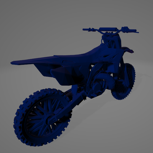 🚗 Yamaha YZ 250 Dirtbike 3d Motocross Toy・ STL File for 3D printing・Cults
