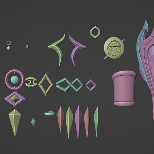 3D file Gina prop for cosplay Solo Leveling Arise 💍 ・3D printing idea ...