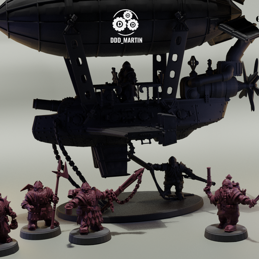 🎲 Skydread Company: Dwarf Prospectors・ 3D File for ・Cults