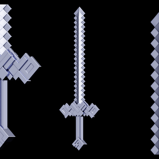 STL file Sword from Minecraft Universe 🗡️ ・3D printing idea to download ...