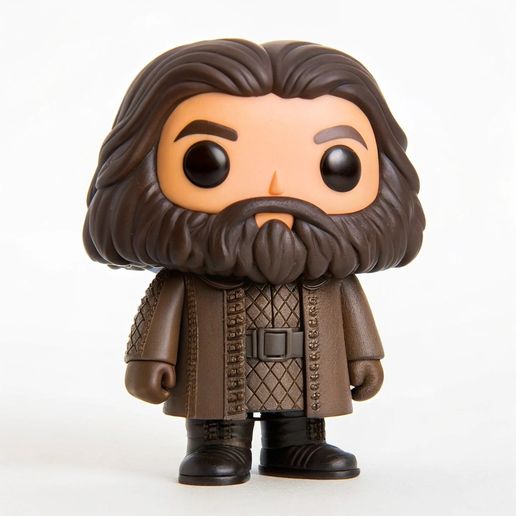 👾 Harry Potter Hagrid 3D Chibi Figure・ STL File for 3D printing・Cults