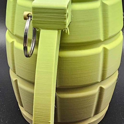 STL file Grenade out cozy with removable pin. 🧷 (3MF)・3D printable ...