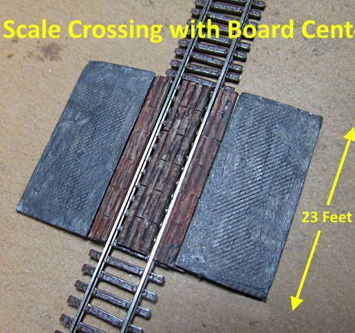 🎨 N Scale - Board Crossing.....・Free 3D File for ・Cults