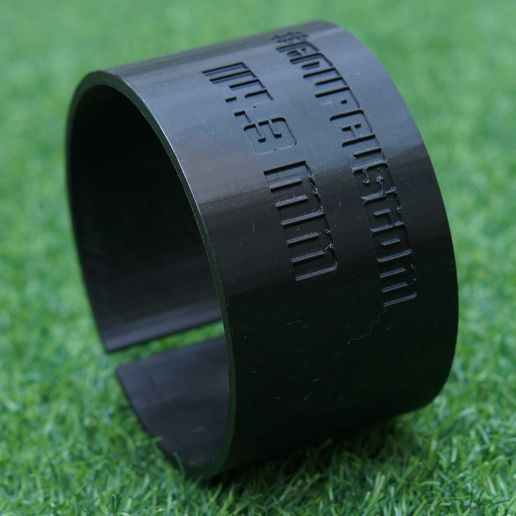 STL file 114.3 мм (4.5 IN) Pipe cutting template 90 degree angle ⚙️ ・3D ...