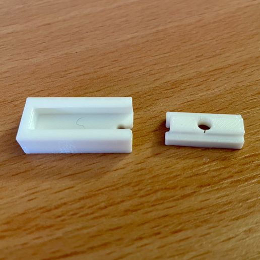 🗜️ Clamp for the cord guide of pleated blinds.・ STL File for 3D ...