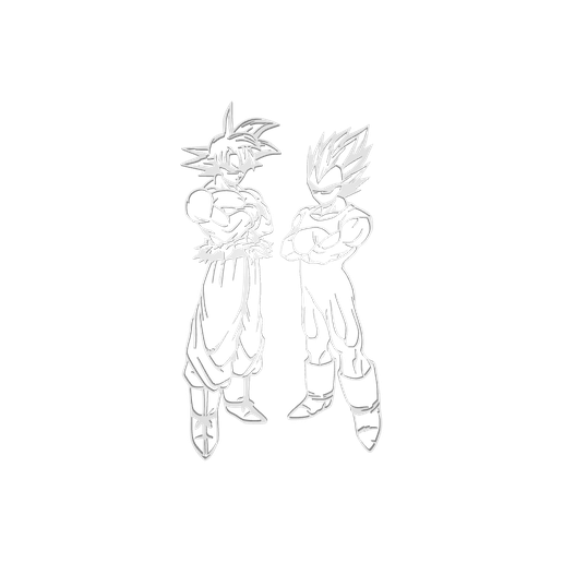 goku vegeta coloring pages