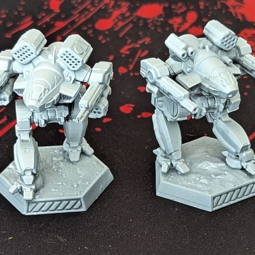 ♟ BattleTech Ebon Jaguar (Cauldron Born) Collection・Free STL File for ...