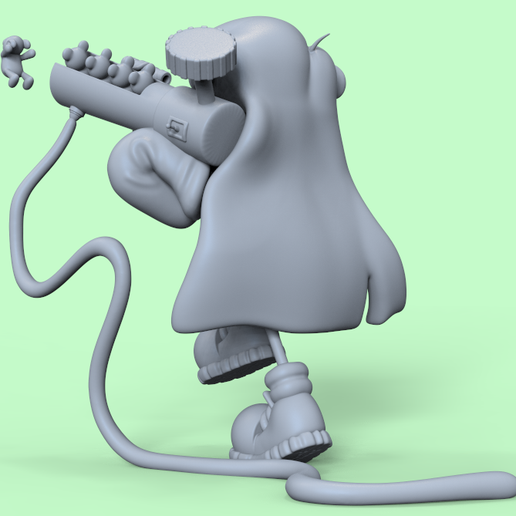 ⏭️ NUMBER 3 FROM KND "KIDS NEXT DOOR" (PARTS AND COMPLETE)・ STL File ...