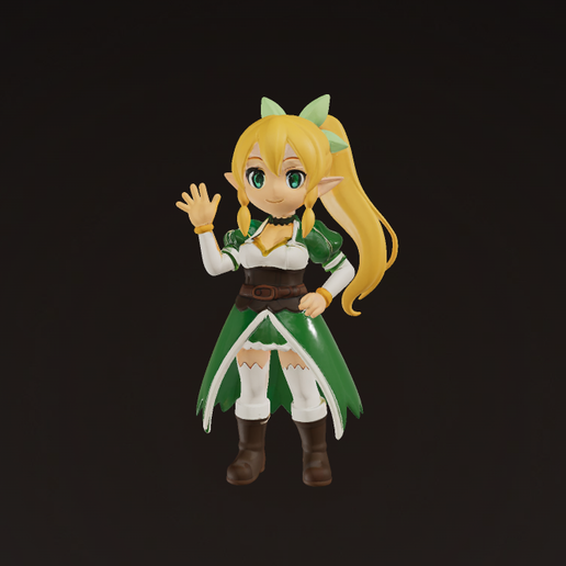 🗡️ Leafa - Sword Art Online・ STL File for 3D printing・Cults