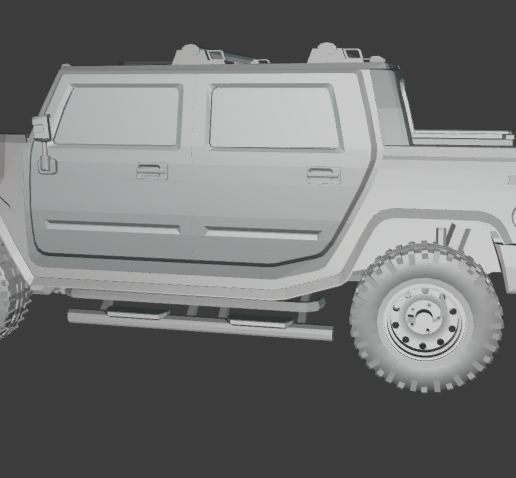 🚗 HUMMER H2・ STL File for 3D printing・Cults
