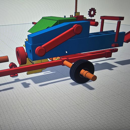 🆕 New Holland Hay Baler・ STL File for 3D printing・Cults