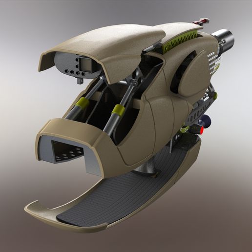 🔮 Fifth Element - Zorg ZF1・ 3D File for 3D printing・Cults