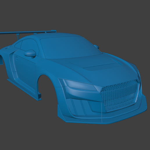 STL file RC BODY 1/10 AUDI R8 RS TT WIDEBODY 2018 3D PRINT STL 🚗 (OBJ ...