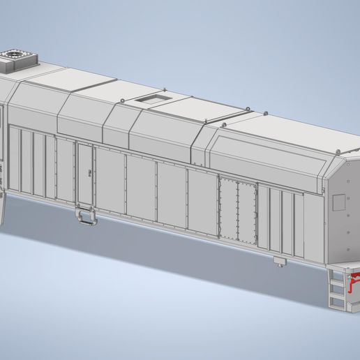 🌊 HO Scale NCPU Amtrak Cascade 90340・ STL File for 3D printing・Cults