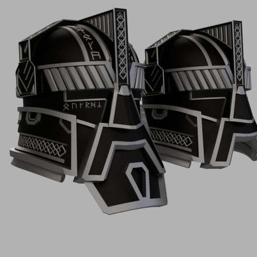 🪖 Dwarf Helmet・ STL File for ・Cults