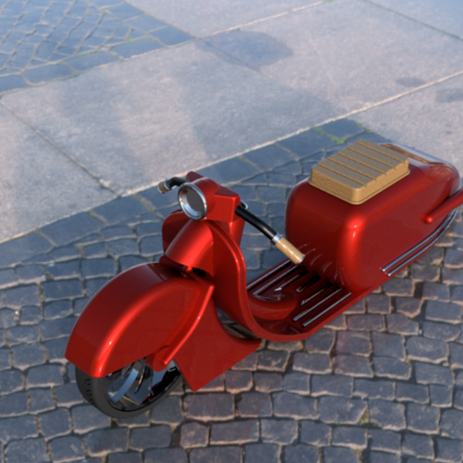 lowered scooter