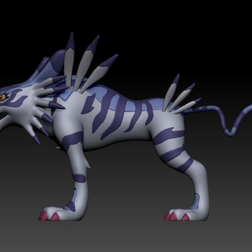🐉 Gabumon Evolution Pack・ STL File for ・Cults