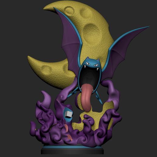 🐉 Pokemon - Golbat Figure・ STL File for 3D printing・Cults