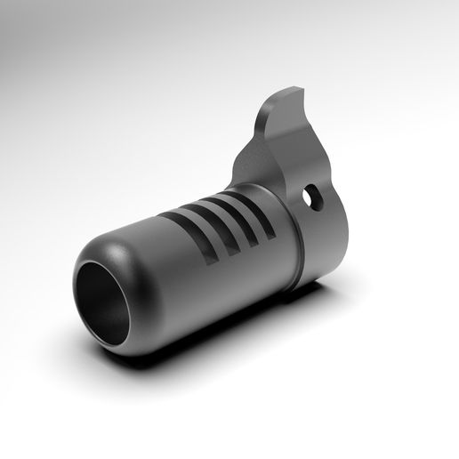 🔫 M1928 Styled Thompson Muzzle brake for WE M1A1・ 3D File for ・Cults