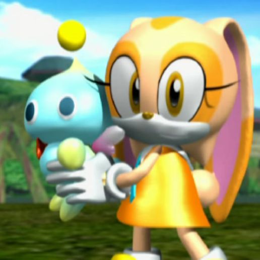 OBJ file Cream the Rabbit | 💙🐰🥰 ・3D printable model to download・Cults