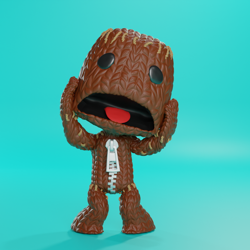 🪐 Pack 6 poses Sackboy・ STL File for 3D printing・Cults