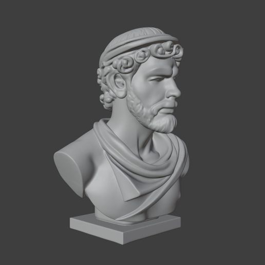 👤 Ancient Bust 3D STL Printable - 3D Model STL・ STL File for 3D ...