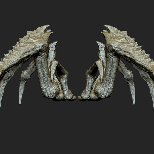 👹 24 Creature Monster Demon Legs・ 3D File for 3D printing・Cults