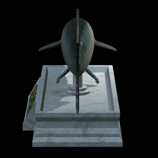 STL file fish greater amberjack / Seriola dumerili statue detailed ...
